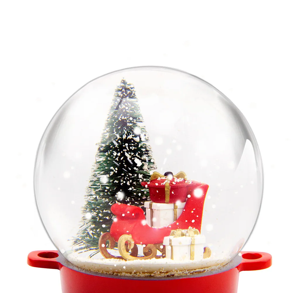Resin Gift Crystal Snowball Gift Souvenirs Luxury Ornament Snow Ball ...