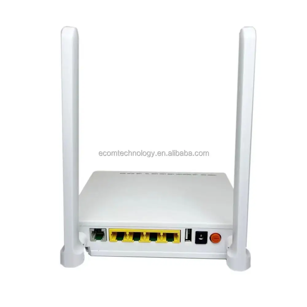 F663NV3A XPON GPON EPON ONU 1GE+3FE+1TEL+1USB+WiFi With 5DB External ...