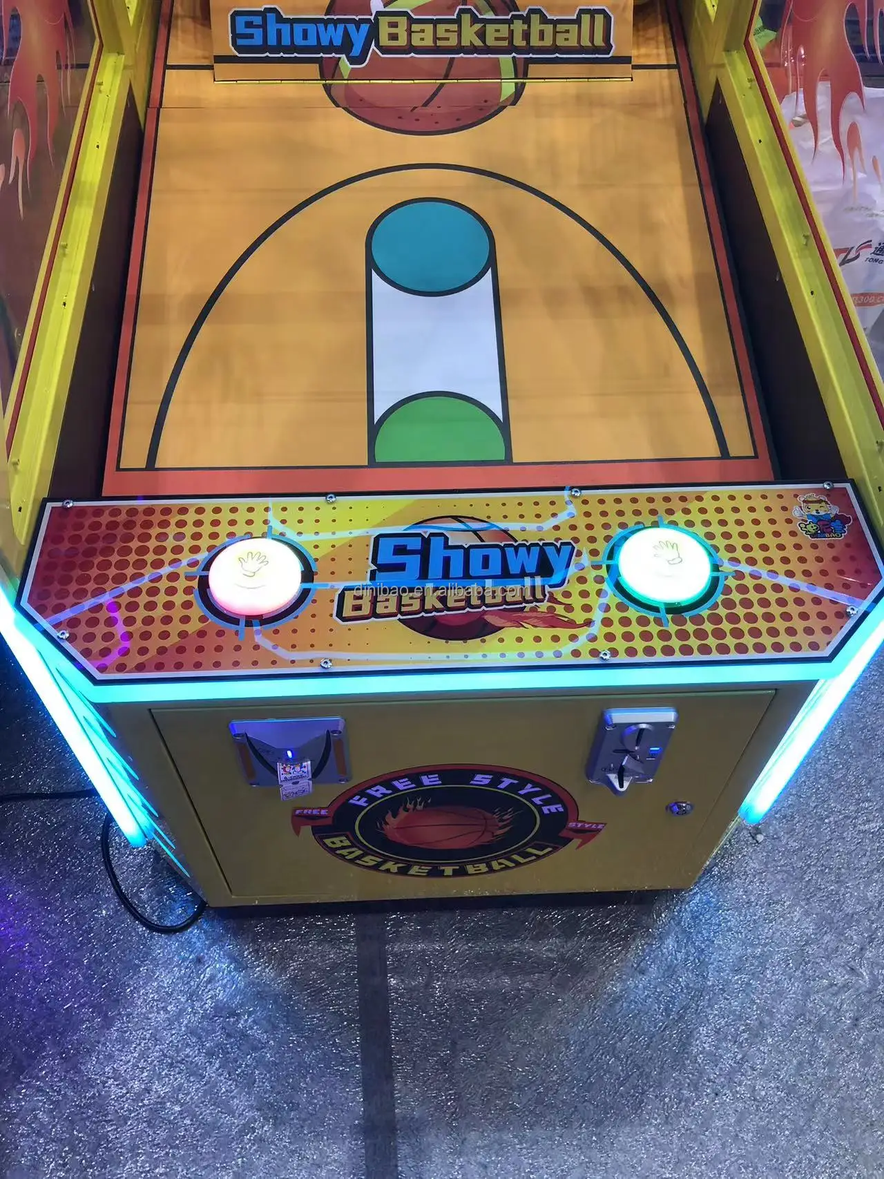 Dinibao New Design Kids Loved Coin Operated Kids Lcd Basketball Game ...
