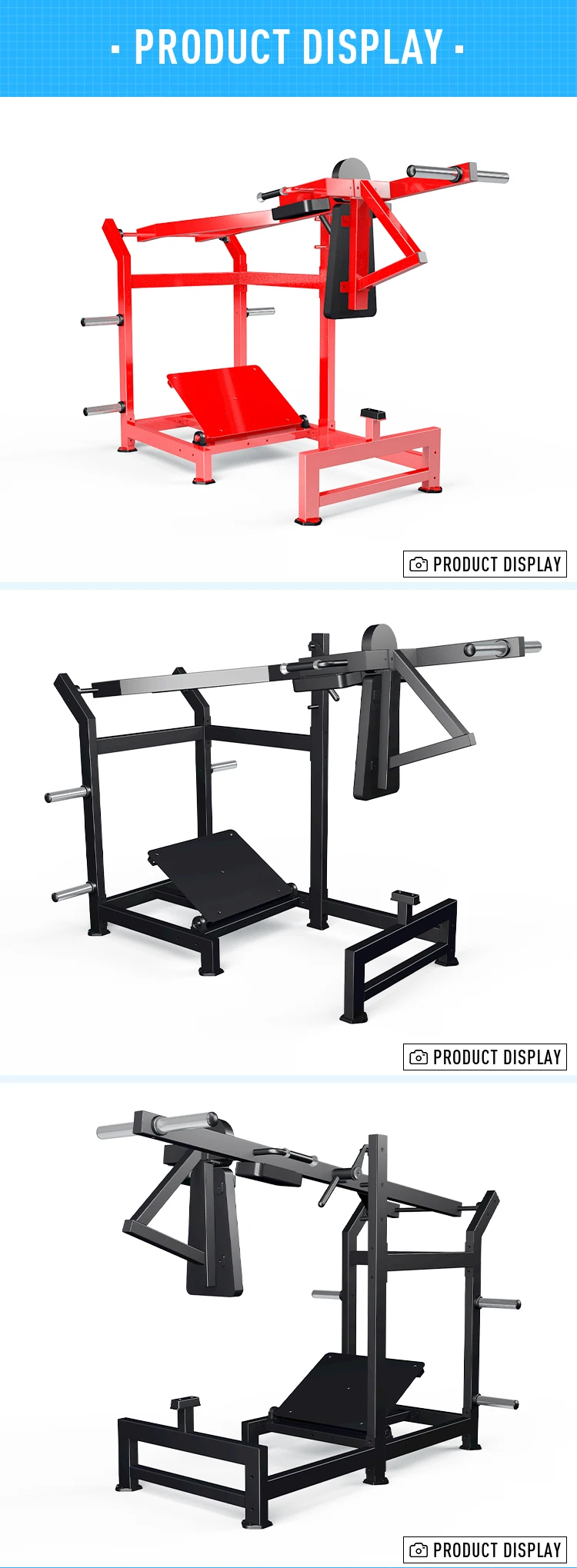 Fitness Leg Press Machine Pendulum Squat - YW-1668