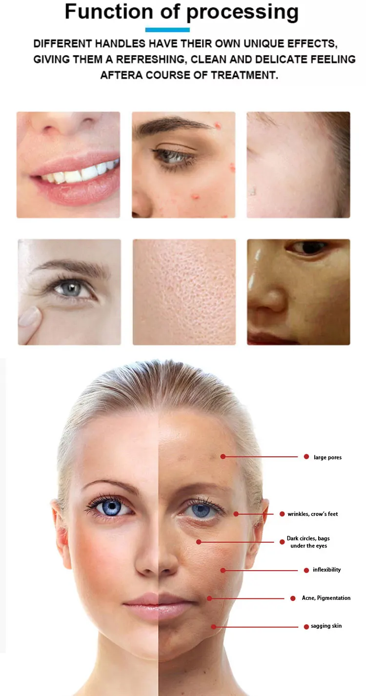 Hydro Oxygen Facial Machine 12 In 1 Aqua Peel Black Pearl Skin ...