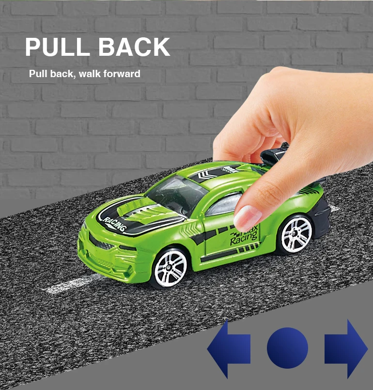 High Quality 1:58 Alloy Towhead Flatbed Racing Metal Car Toys