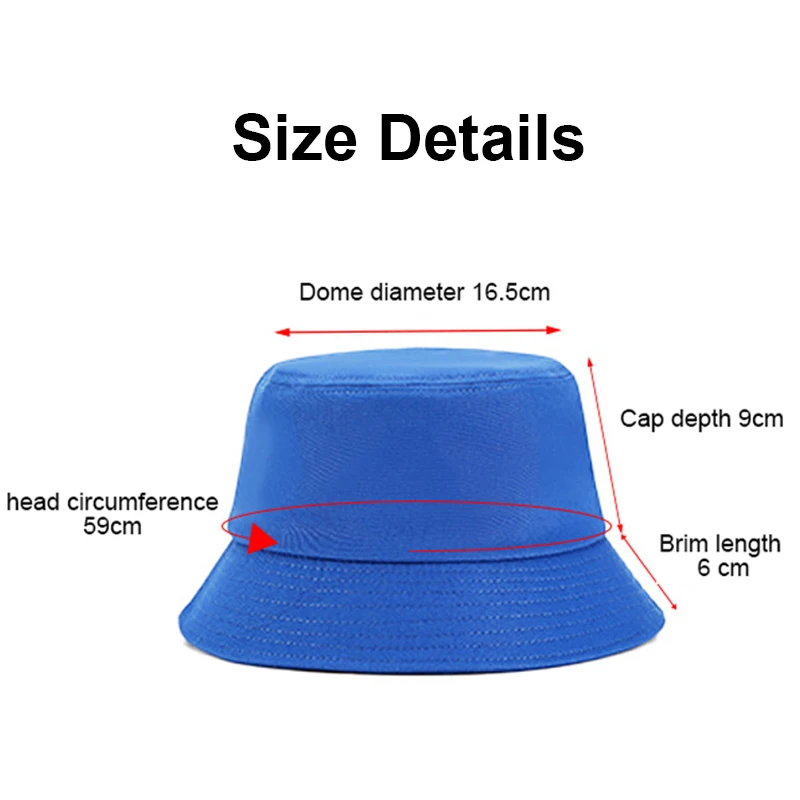 Promotional Personal Brand Logo Travel Bucket Hats Custom Blanks Satin ...