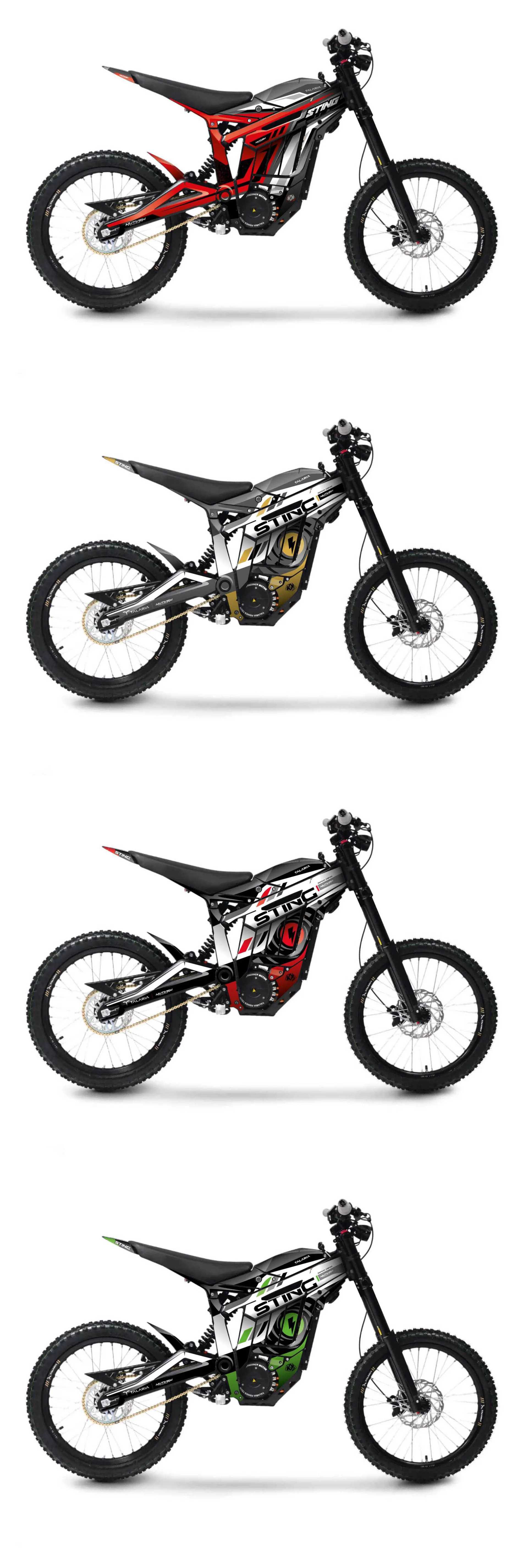 Stickerstalaria Sting R Dirt Bike Electric Scooters Powerful Adult 3m ...