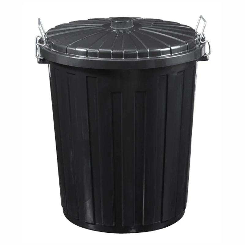 Outdoor Large Dustbin With Lid Road Dustbin Metal Stainless Steel ...