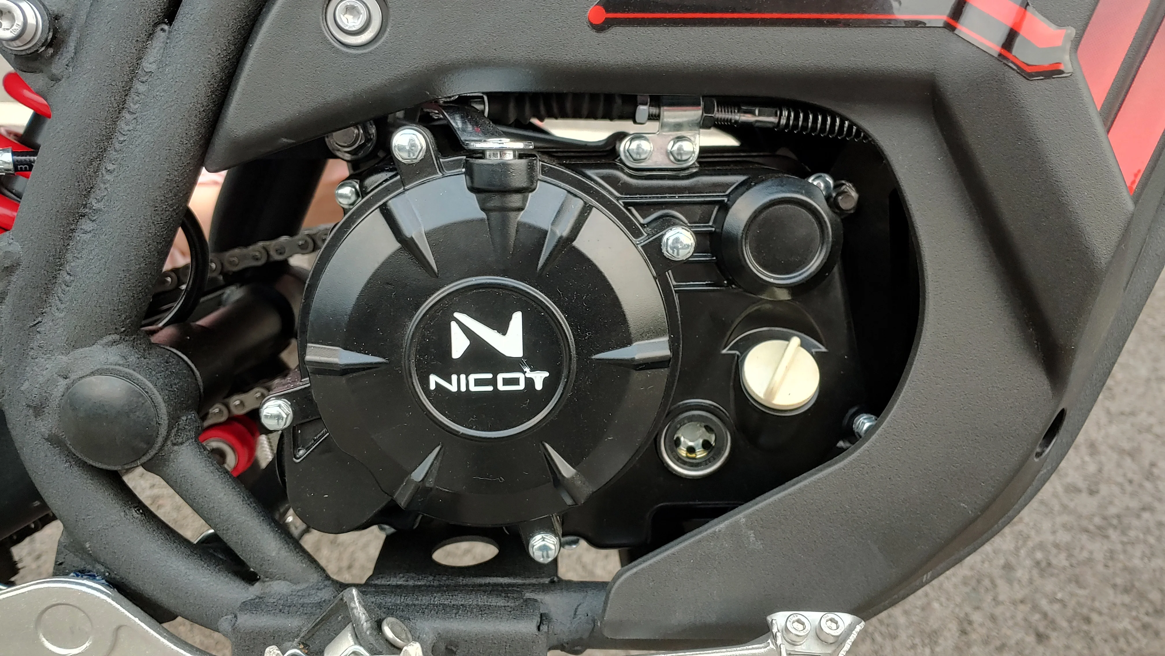 Nicot Efox EEC CE 12kw Moto De Cross Electrica 72v50a