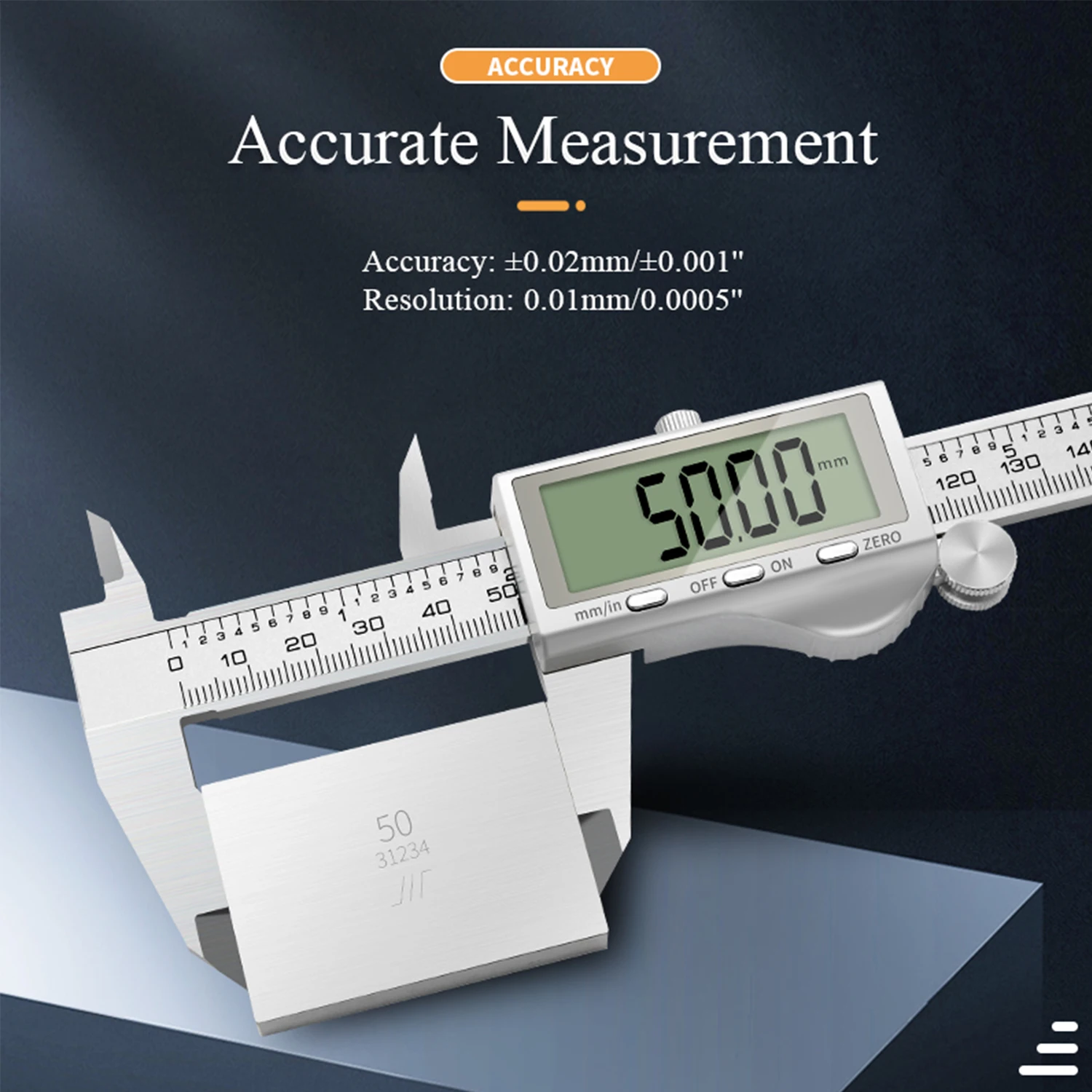 6 Inch 150mm Electron Rulers Measuring Tools Gauge Electronic Digit ...