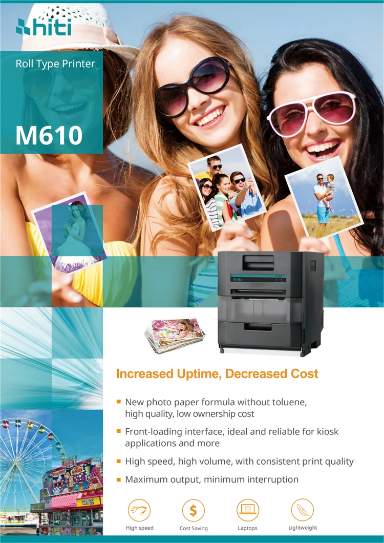 Hiti M610 Dye-sub Photo Printer New Design Same As Hiti P525l/520l ...