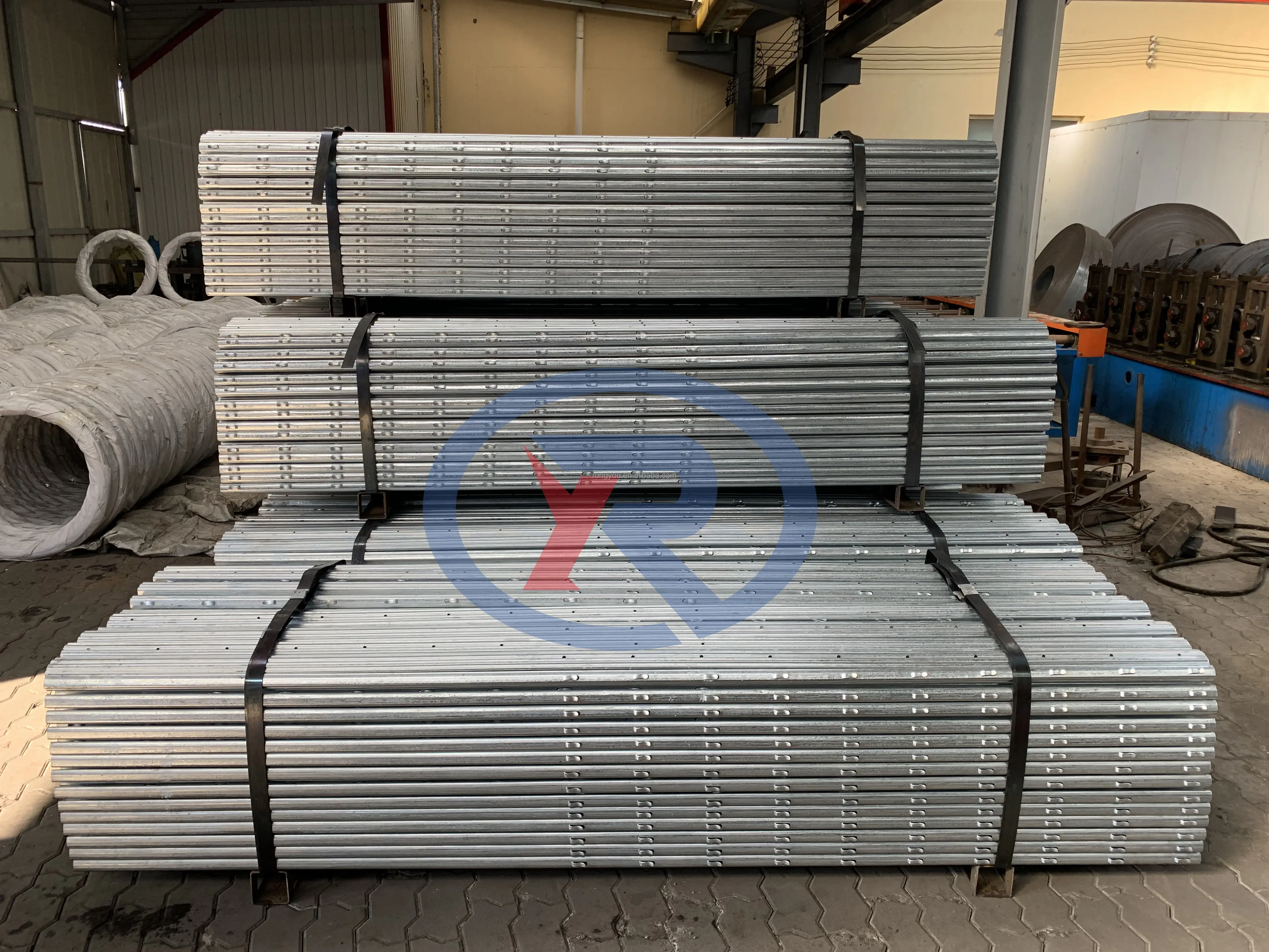 Durable Galvanized Steel Vineyard End Posts 2.0mm Thick 2.7m Height Main Post - Buy Vineyard End ...