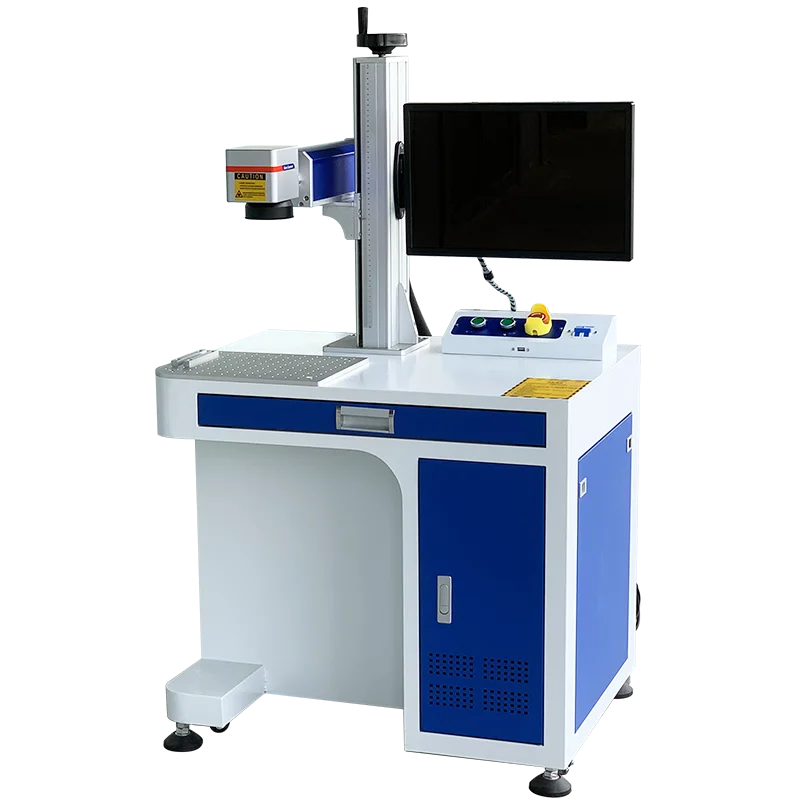 Economical Bitmap Marking Metal Marking 20w 30w 50w Desktop Laser ...