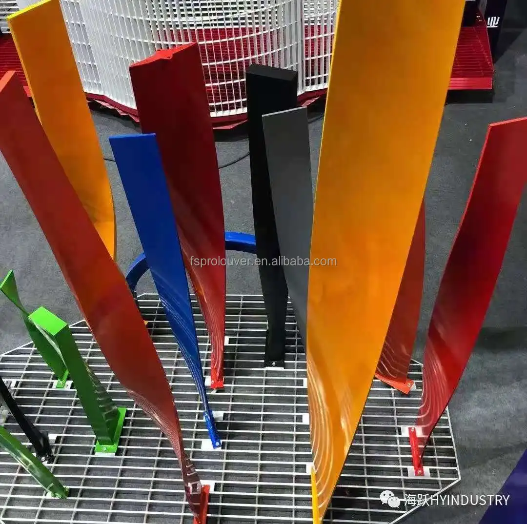 Curved Sun Louver Wall Panel - Durable & Stylish Solutions