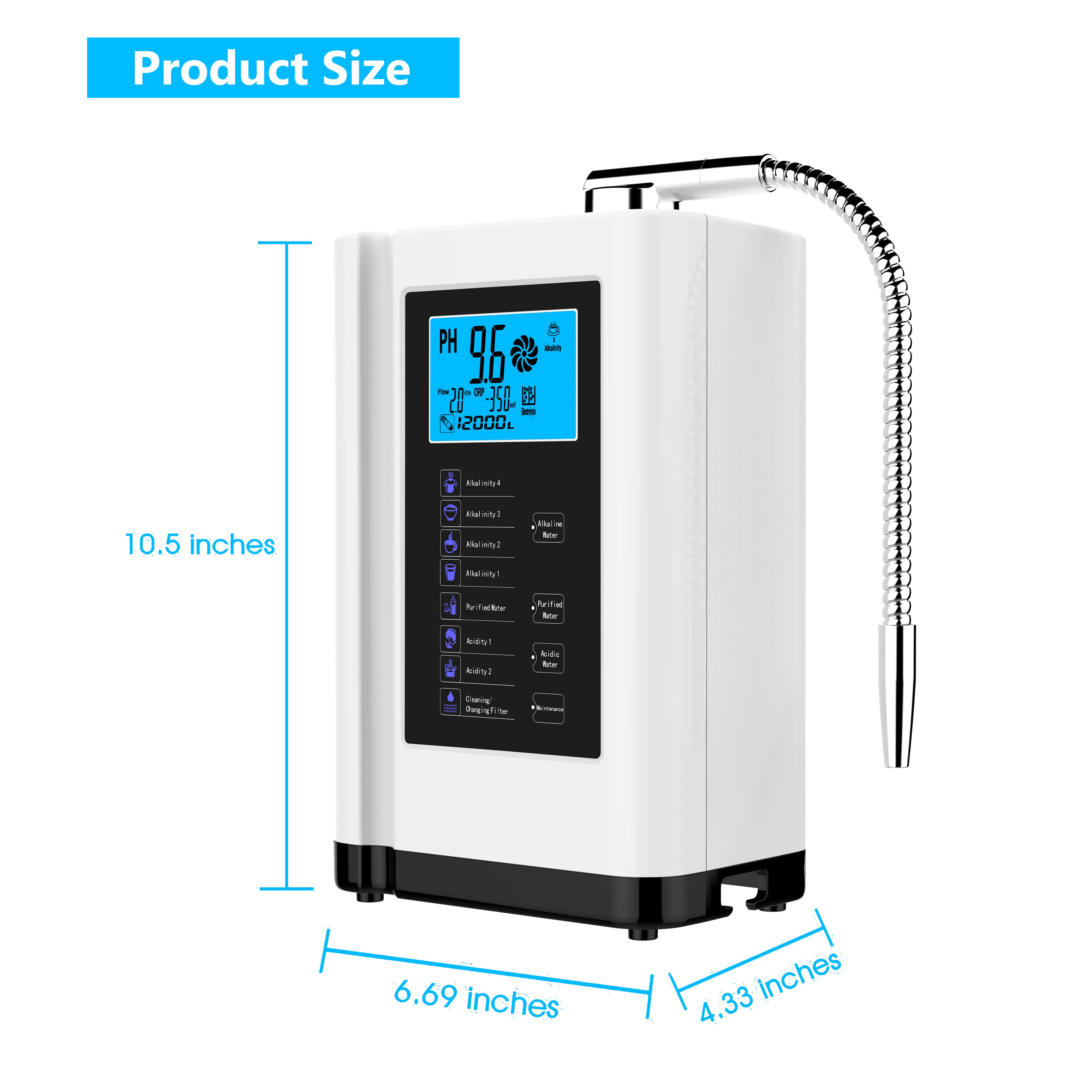 Kangen Water Machine: Alkaline PH Water Ionizer System for Homes - App ...