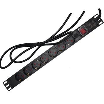 Manufacturer Horizontal/vertical Single-phase Metered Pdu With Switch Voltage Display Fit For ...