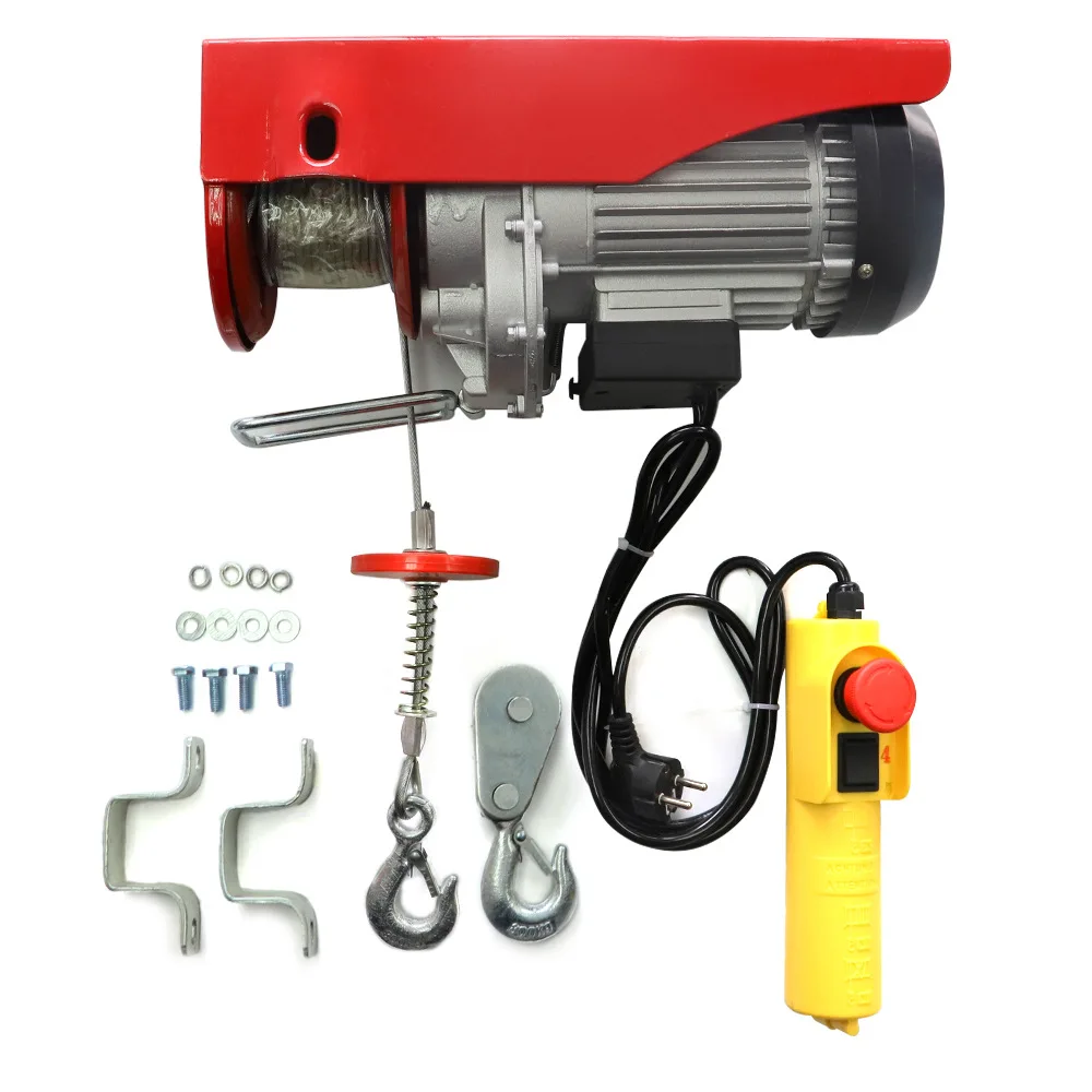 Mini Portable Home Electric Hoist on Wheels 30m-60m Lifting Hoist ...