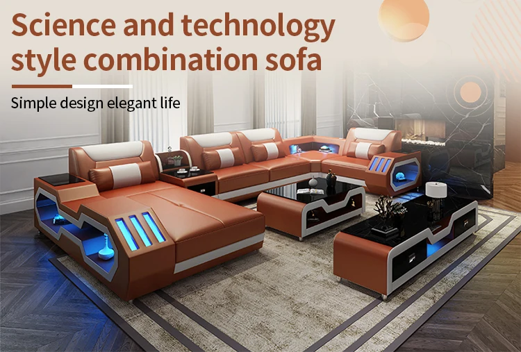 Furniture Sofa Set Modern Smart Luxury Furniture,sofa Sectional Set l ...