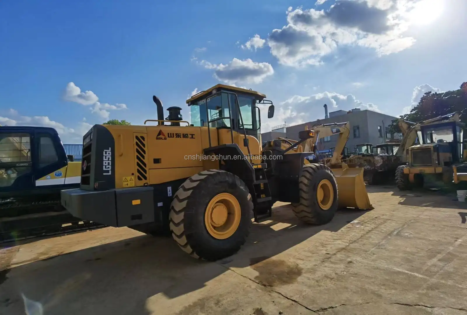 Sdlg956l Used Almost New Front Wheeled Loaders Wheel Loader 10ton ...