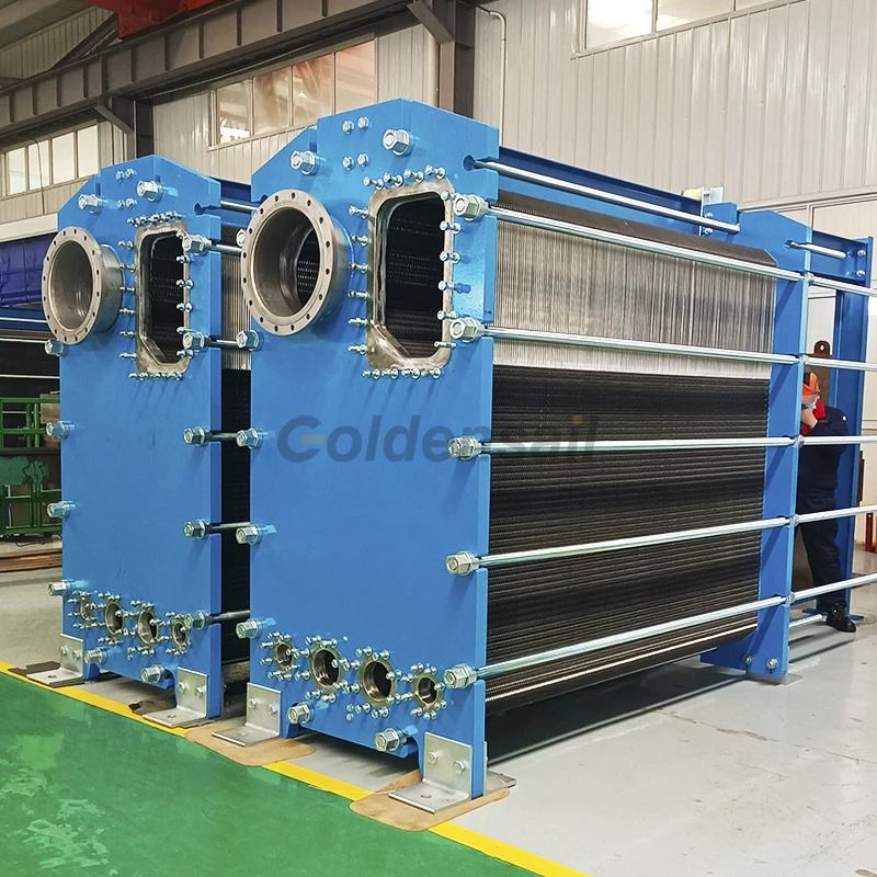 High Quality Titanium Semi Welded Phe Plate Heat Exchanger Evaporator ...