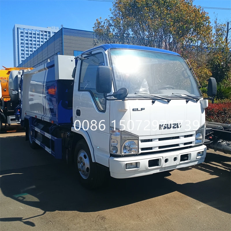 12m3 Garbage Compactor Truck Waste Compactor Truck Refuse Compactor ...