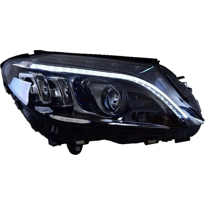 W205 Headlight Upgrade for Benz C Class 2014-2021 C180 C200 C260 C300 ...