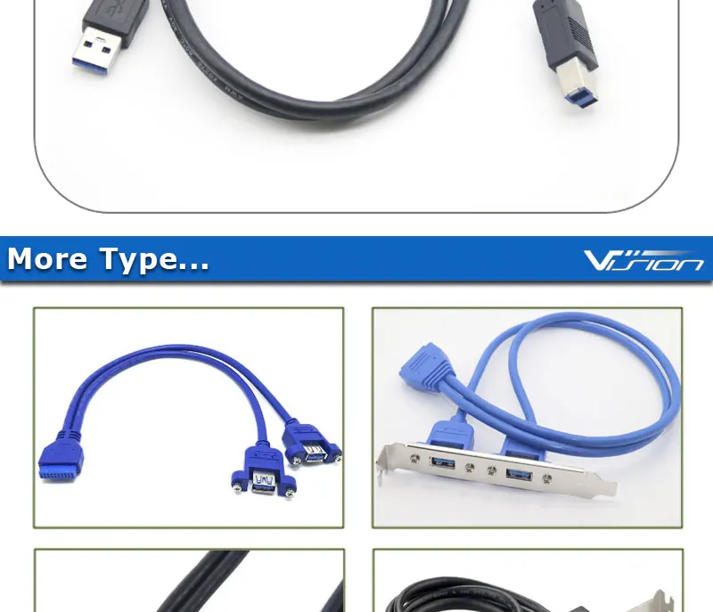 3m Long Usb 3.0 Type A Male To B Male Data Cable Lead - Buy Usb 3.0 To B Male Data Cable usb 3.0 ...
