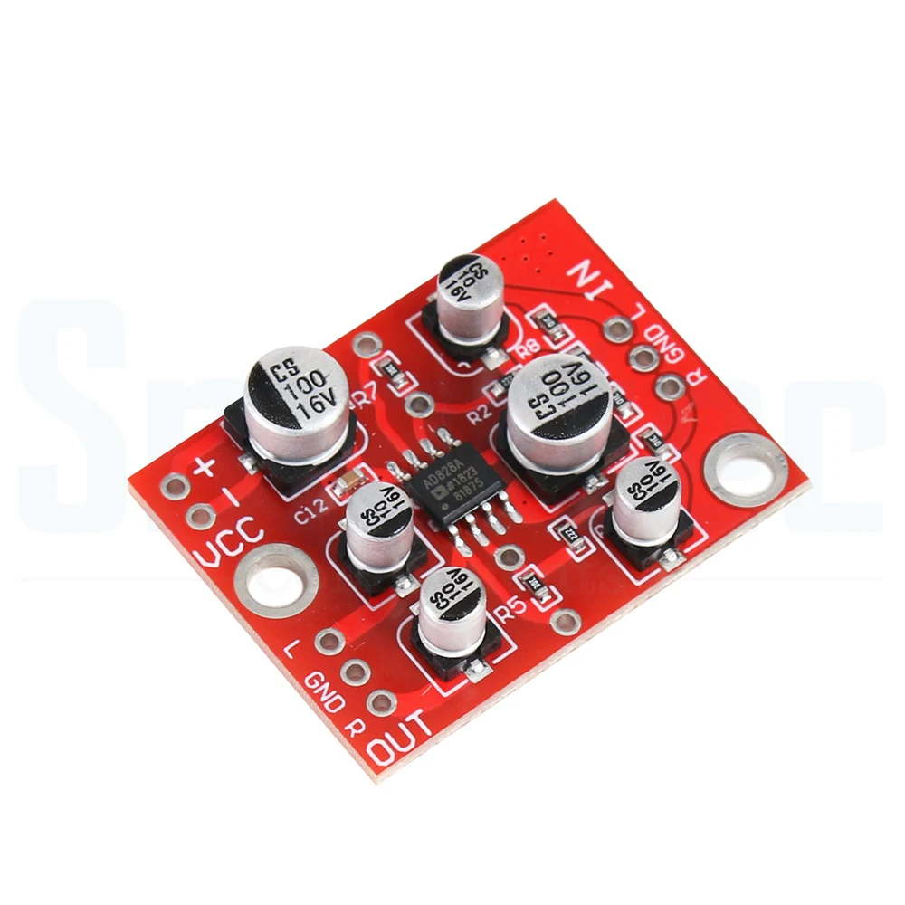 Ad828 Operational Amplifier Front-end Amplifier Board Audio Amplifier ...