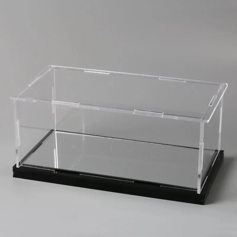 Wholesale Plexiglass Acrylic Rectangle Box Acrylic Display Case Custom ...