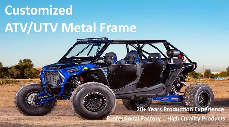 Customization Bending Fabrication Powder Coated Steel Atv Frame Utv ...