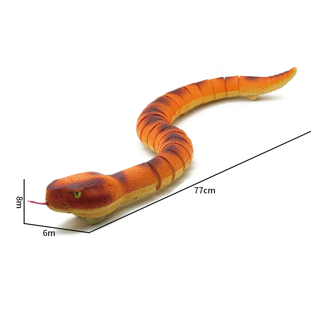 Wholesale 2.4g Infrared Lifelike Anaconda Twist Moving Toys RC Snake