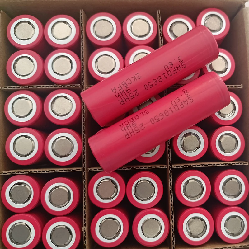 High Capacity 18650 Rechargeable Battery Cell 2500mah 3.7 Volt Lithium ...