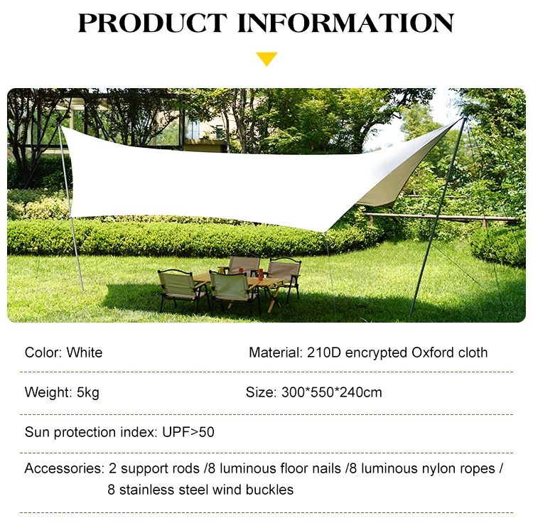 Ultralight Ripstop Silnylon Backpacking Rain Fly Ultralight Tarp - Buy ...