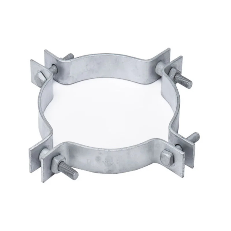 Electrical Powerline Hardware Products HDG Zinc Galvanized Steel Common Clamp Pole Head Ring ...