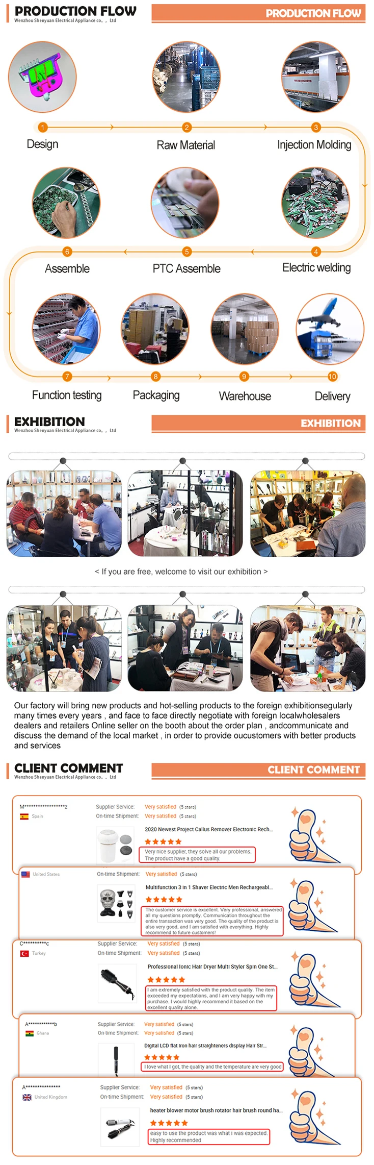 8 In 1 Hair Styler Set Multifunctional Replaceable 105000rpm High Speed ...