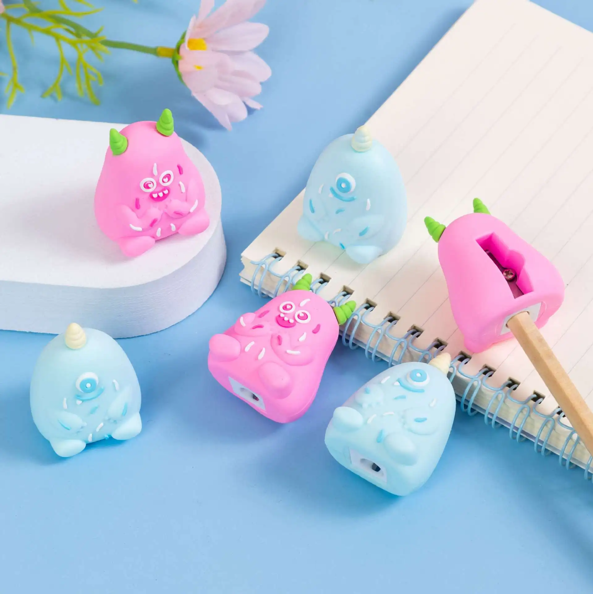 Cute Candy Kawaii Cartoon Garden Animal Pencil Sharpener School Student ...