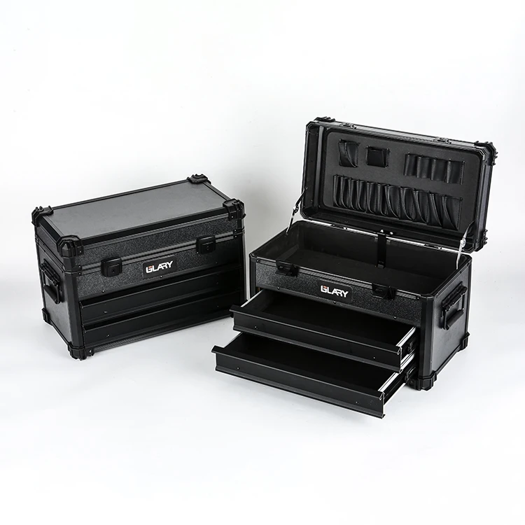 GLARY Portable Tool Case with Wheels - Durable & Versatile