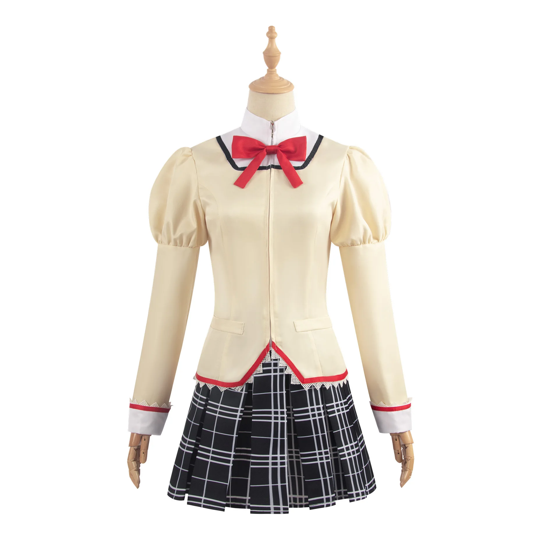 Animine Kaname Madoka Akemi Homura Cosplay Costume School Uniform With ...