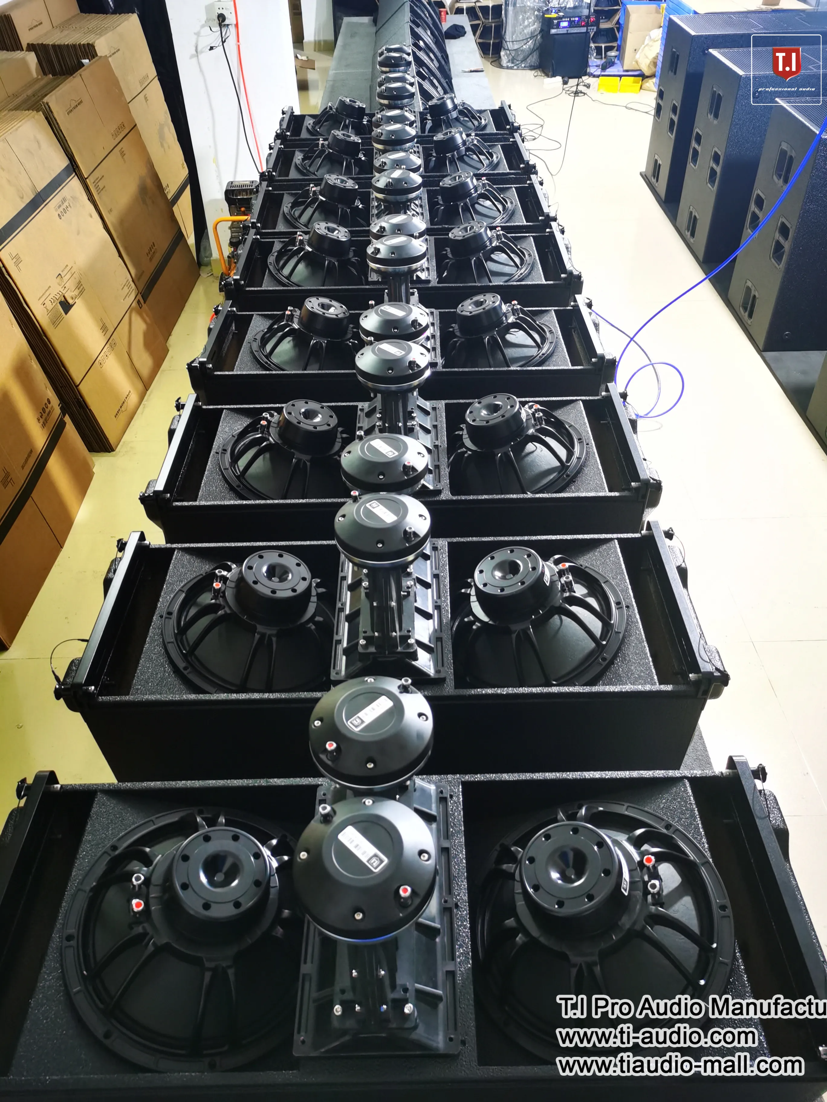 2-way Dual 12-Inch DJ Sound Box - Professional Audio Gear