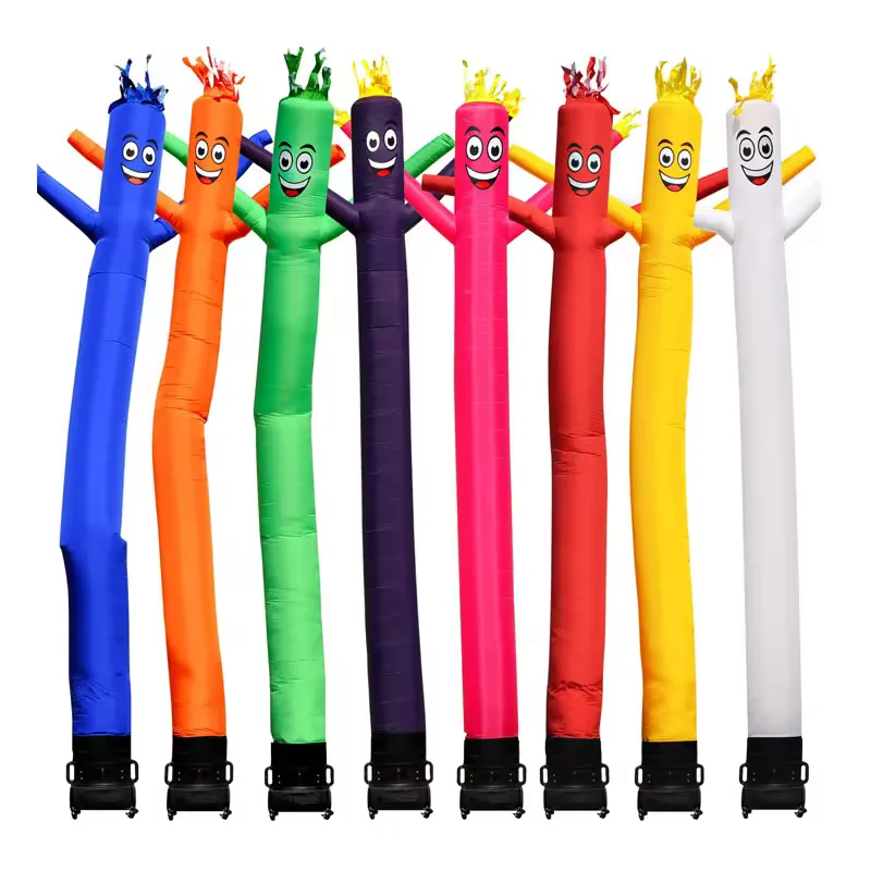 Custom Clown Inflatable Tube Wave Man Dancing Advertising Sky Air ...
