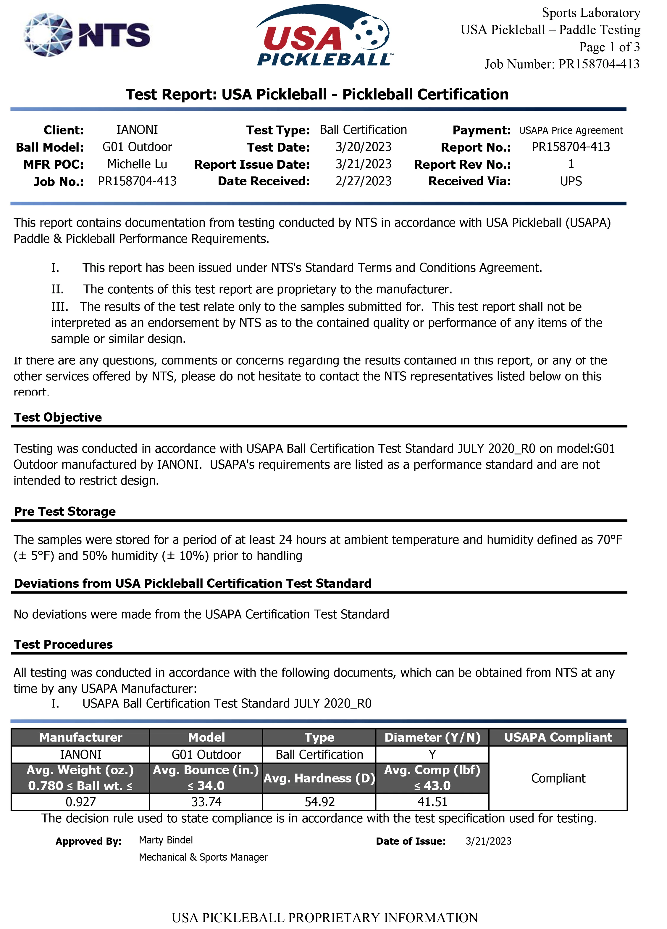 USAPA Standard 40/26 Hole New Style Color Plastic Outdoor Indoor Pickle ...