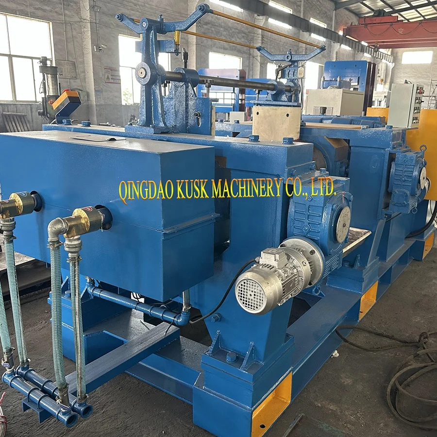 Automatic Two Roll Rubber Open Mixing Mill Rubber Mixing Mill Xk-550 ...
