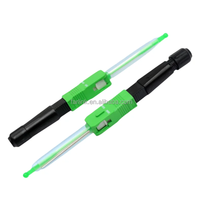 High Quality Ftth Embedded Sc Apc Fiber Optic Quick Connectors For Ftth ...