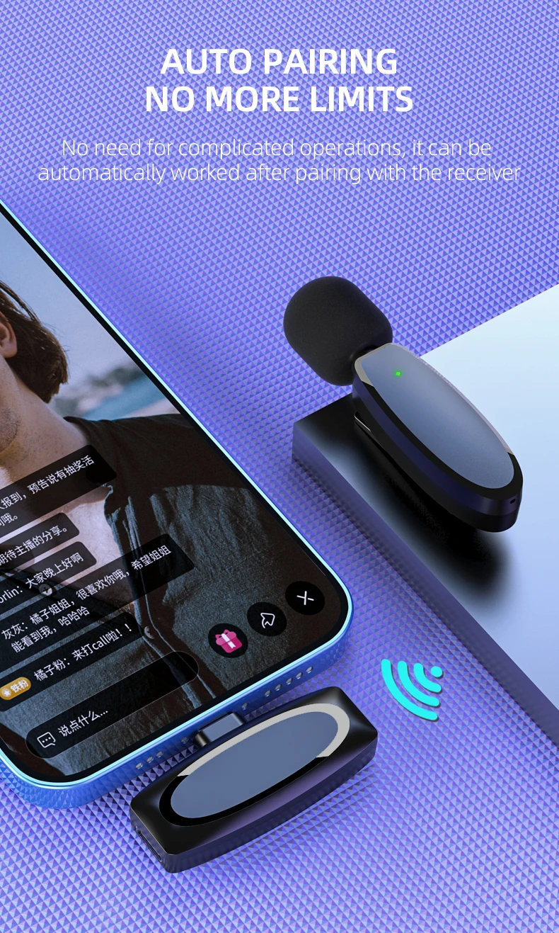 Buy Wholesale China Vimai Oem Factory Manufacturer Mini Professional Lavalier Wireless ...