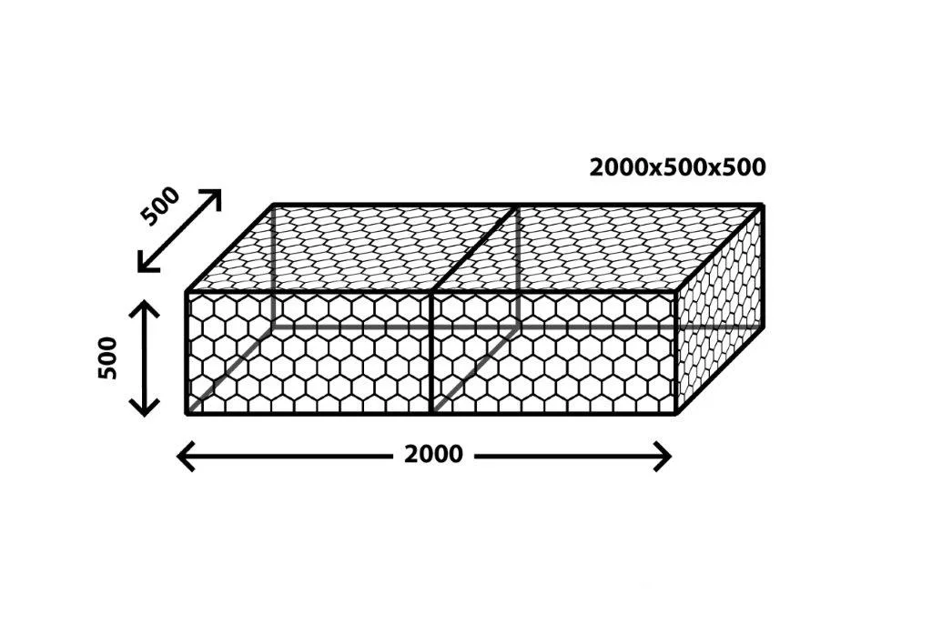 Rockfall Protection Gabion Box For Stone Cage Retaining Wall - Buy ...