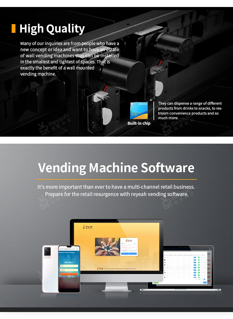 Reyeah Vending Machine - Smart Perfume Dispensing Solution