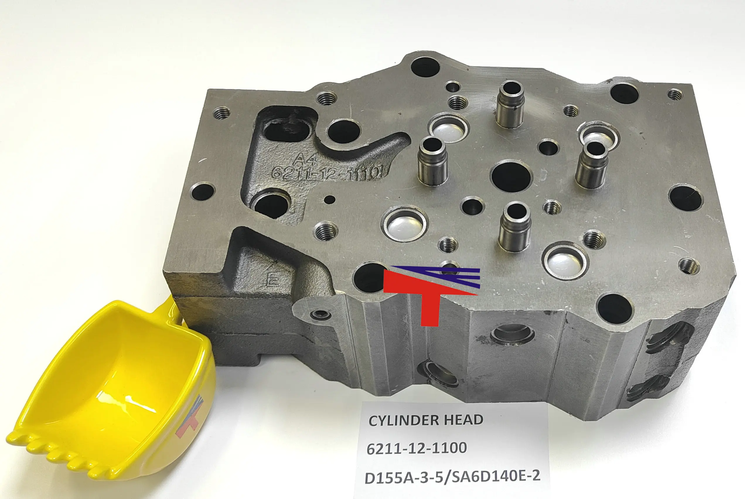 用于BUILDOZER D155A-3 D155A-5发动机的发动机气缸盖6211-12-1100 S6D140| Alibaba.com