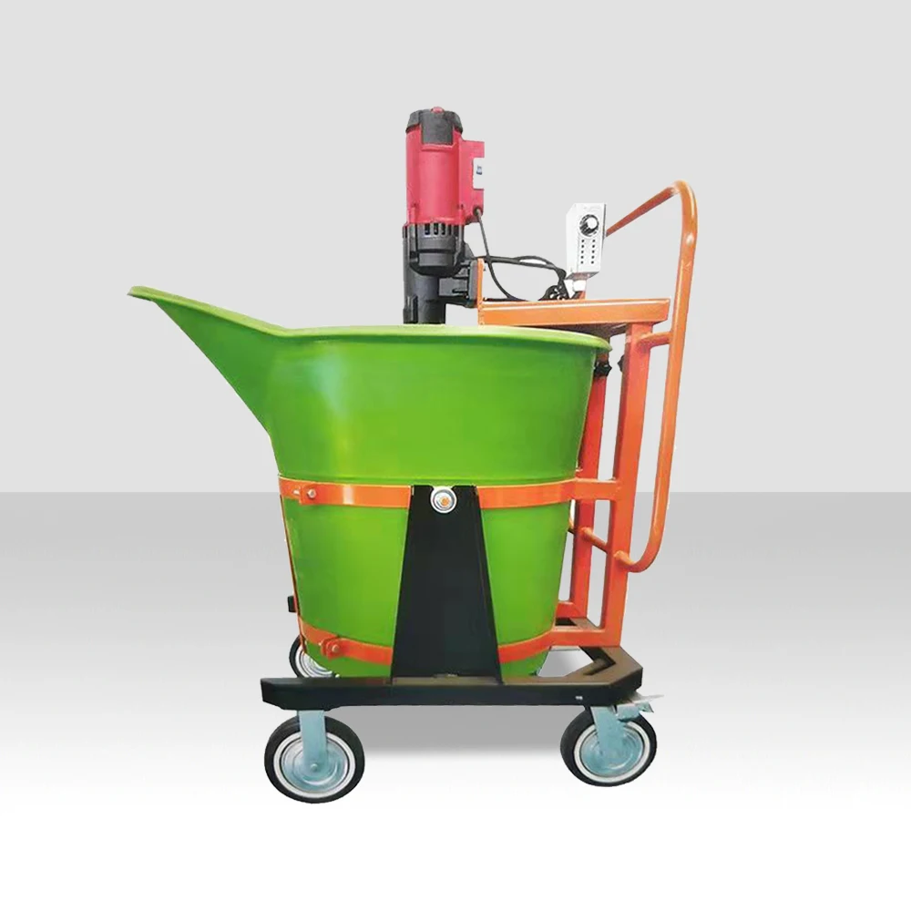 200L Vertical Tipping Bucket Multi-function Foam Concrete Mixing ...