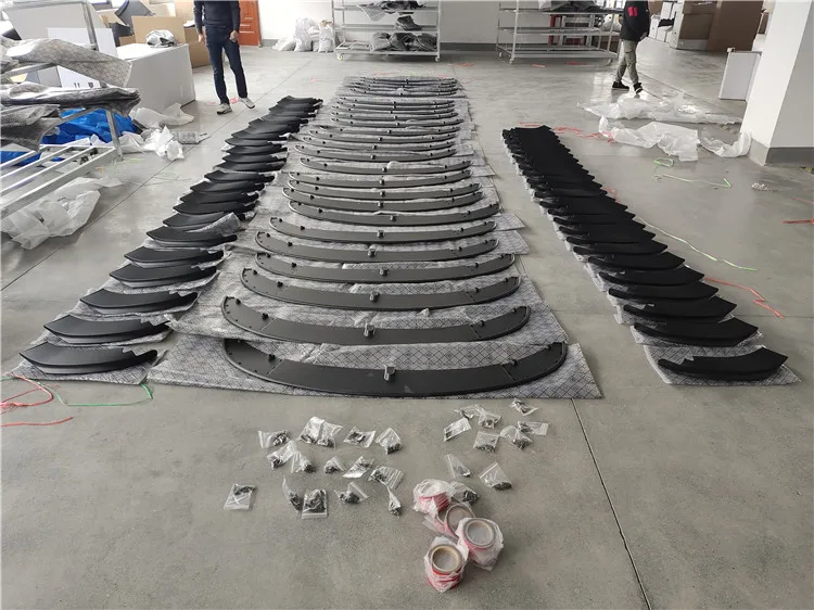 Auto Parts Body Kit X6m Style Front Rear Bumper Side Skirts For Bmw X6 ...