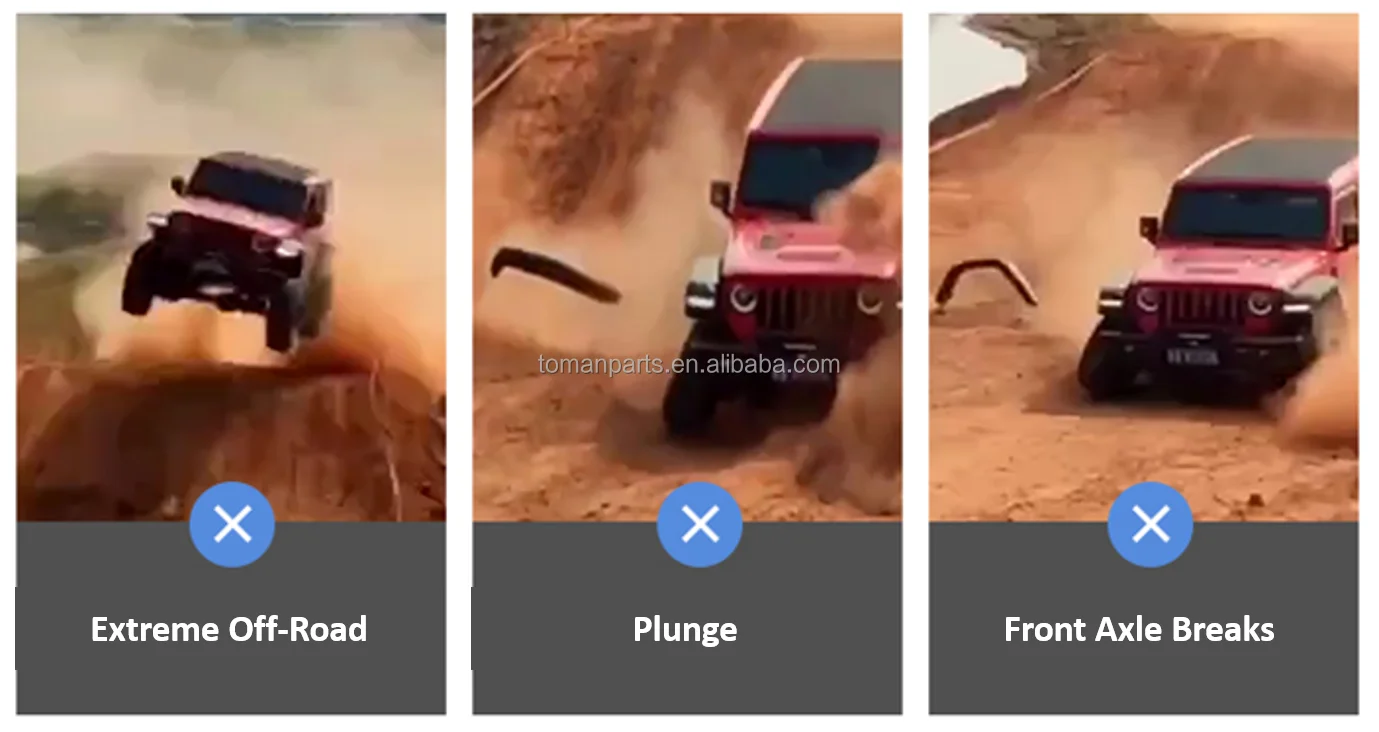 New Offroad Reinforced Jk D30 Front Axle Housing For J-e-e-p Wrangler ...