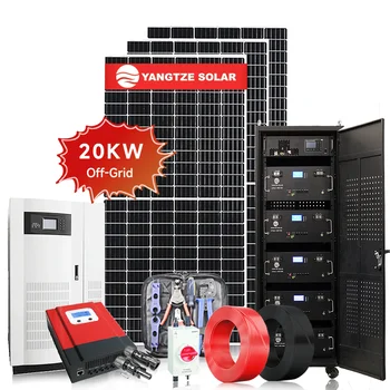 Complete Solar Energy System 20kw Kit 20kw Off Grid Solar System With ...