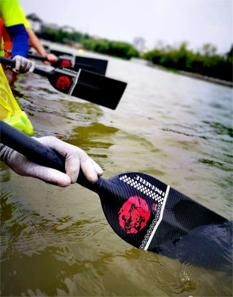 Durable Carbon Fiber Dragon Boat Paddle - 130cm Max, OEM Available