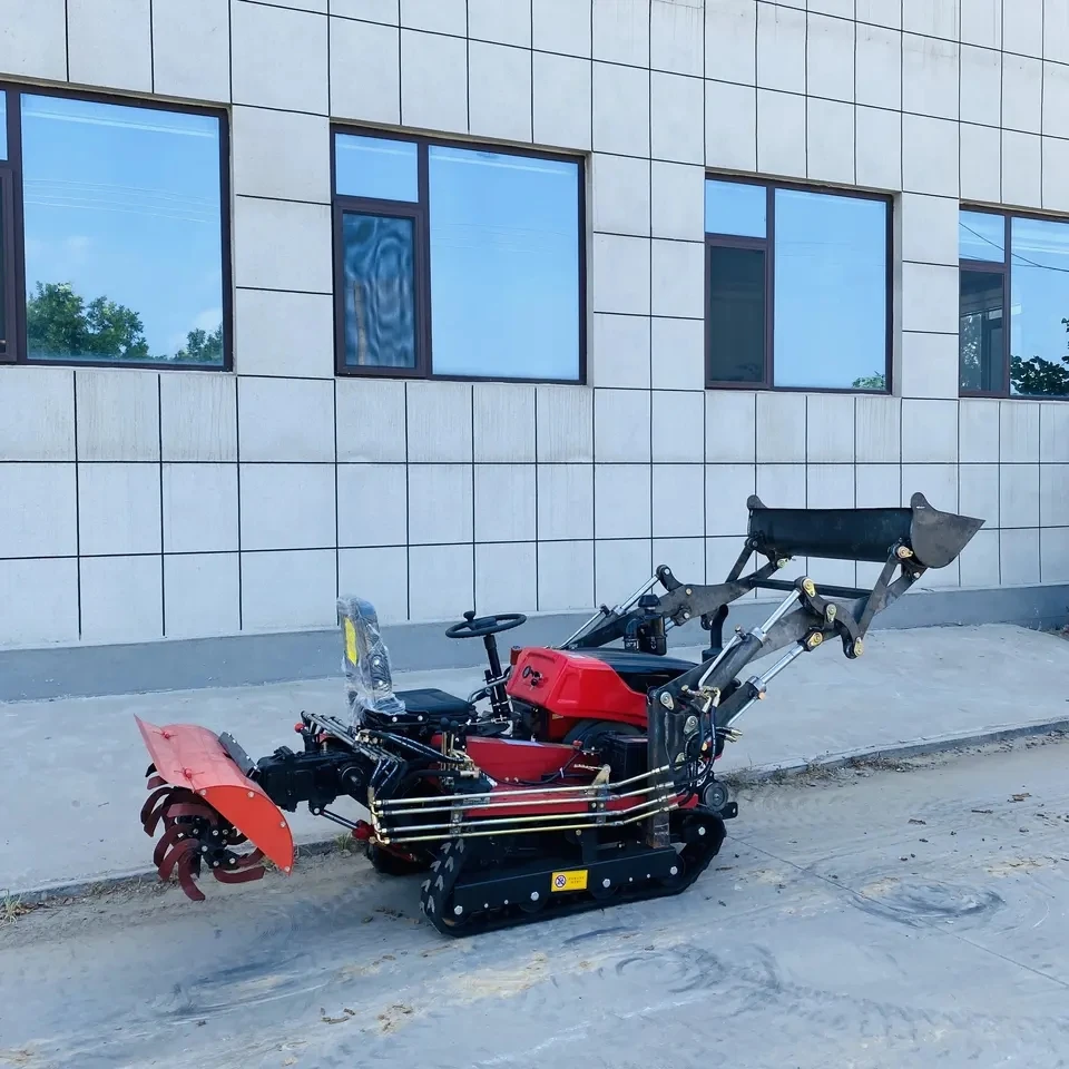 50Hp/60Hp/120Hp Mini Crawler Bulldozer Small Transporters Agricultural ...